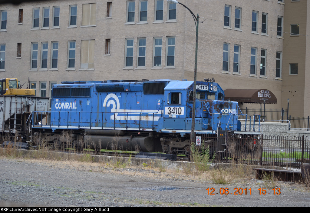 NORFOLKSOUTHERN SD40-2 3410 CONRAIL BLUE